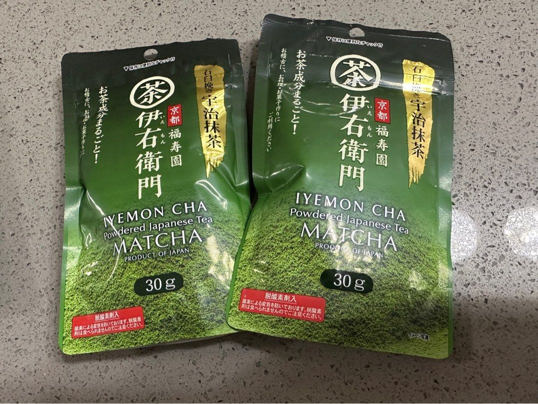 Matcha - Iyemon Cha - Powdered Japanese Green Tea, Food & Drinks ...
