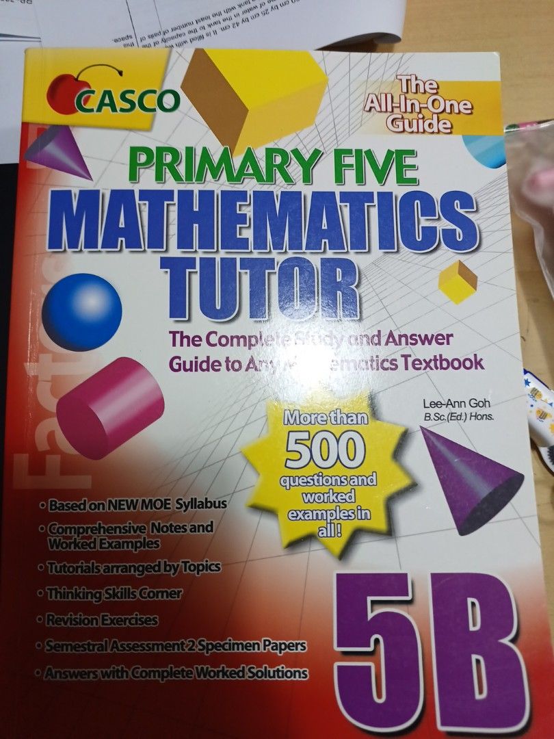 Math assessment book P5, Hobbies & Toys, Books & Magazines, Assessment ...