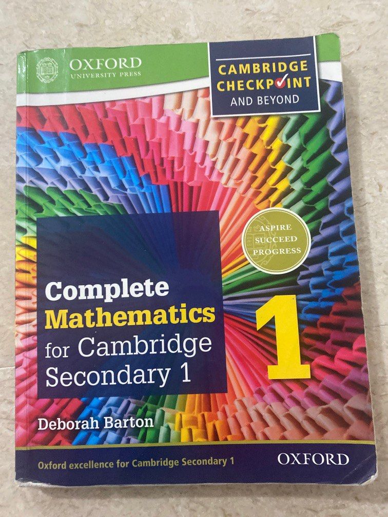math textbook secondary 1, Hobbies & Toys, Books & Magazines, Textbooks ...