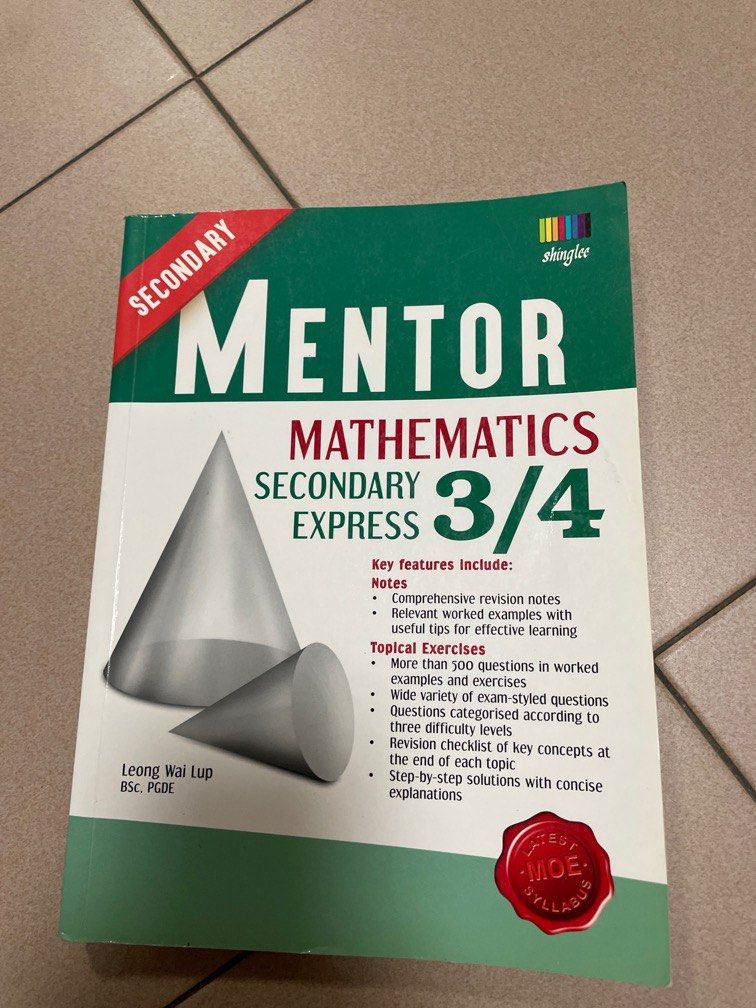 Mathematics Sec 3/4, Hobbies & Toys, Books & Magazines, Textbooks on ...