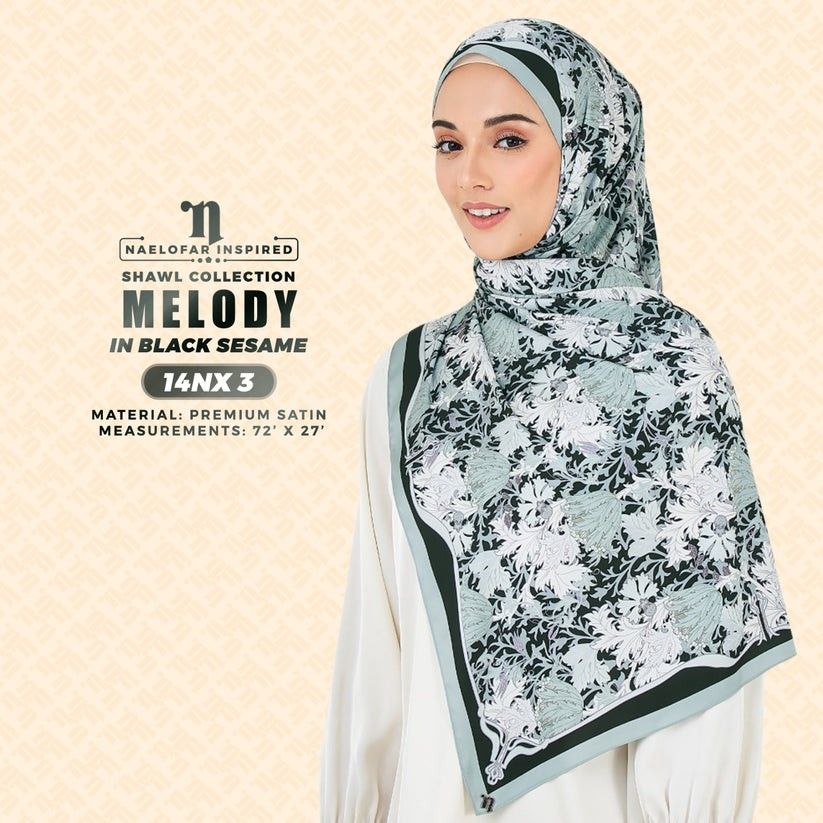 MELODY SHAWL BY NAELOFAR HIJAB, Women's Fashion, Muslimah Fashion ...