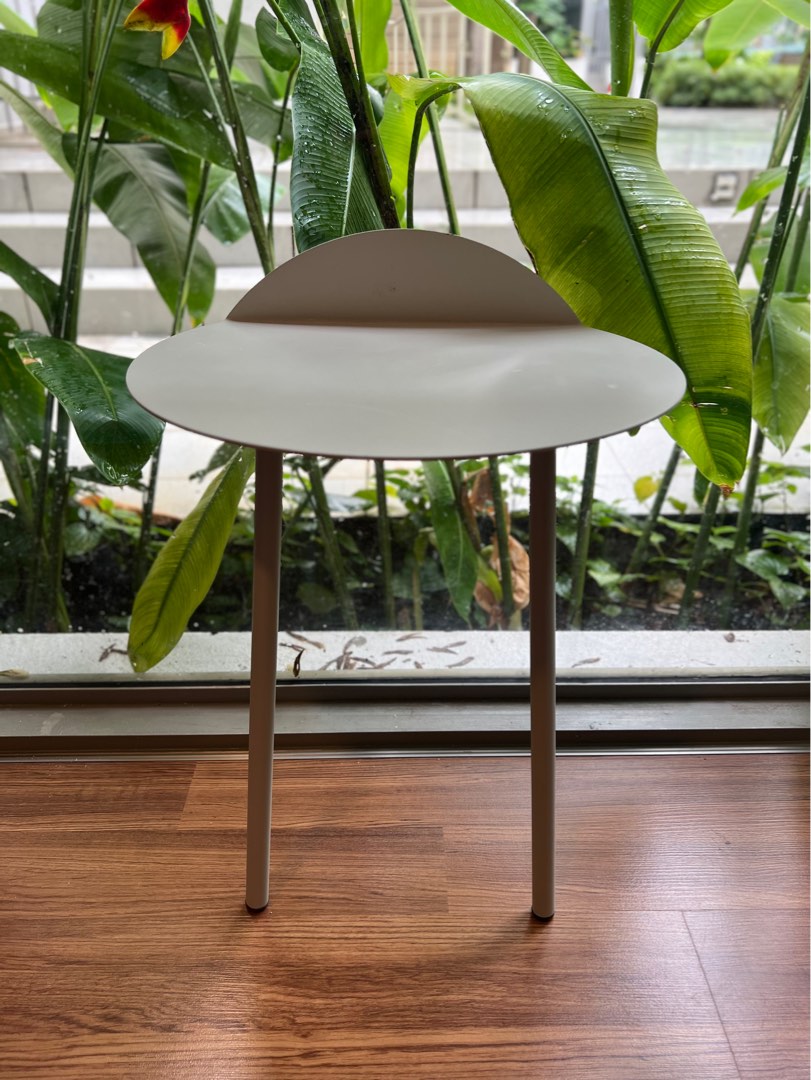 MENU (AUDO COPENHAGEN) Yeh Wall Table in Light Grey, Scandinavian ...