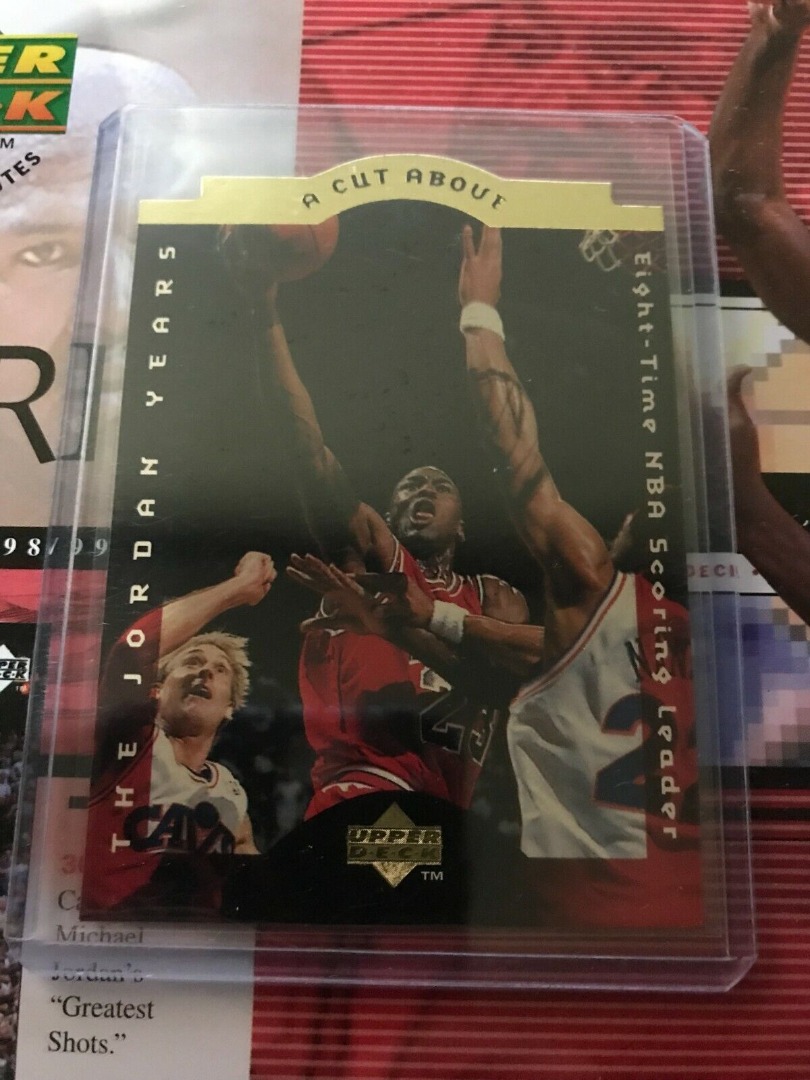 Michael Jordan CA2 A CUT ABOVE THE JORDAN YEARS 1996 UPPER DECK ...