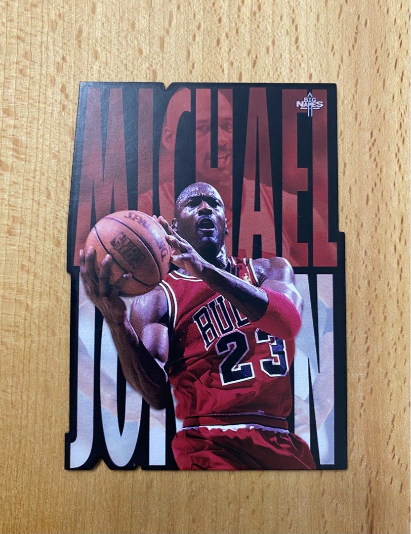 Michael Jordan Die Cut (Custom Card), Hobbies & Toys, Memorabilia & Collectibles, Vintage ...