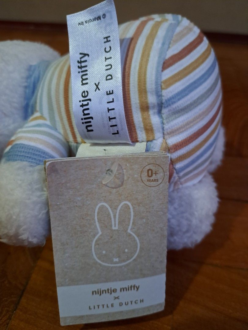 Miffy X Little Dutch 25cm Plush Stripes, Hobbies & Toys, Toys & Games ...
