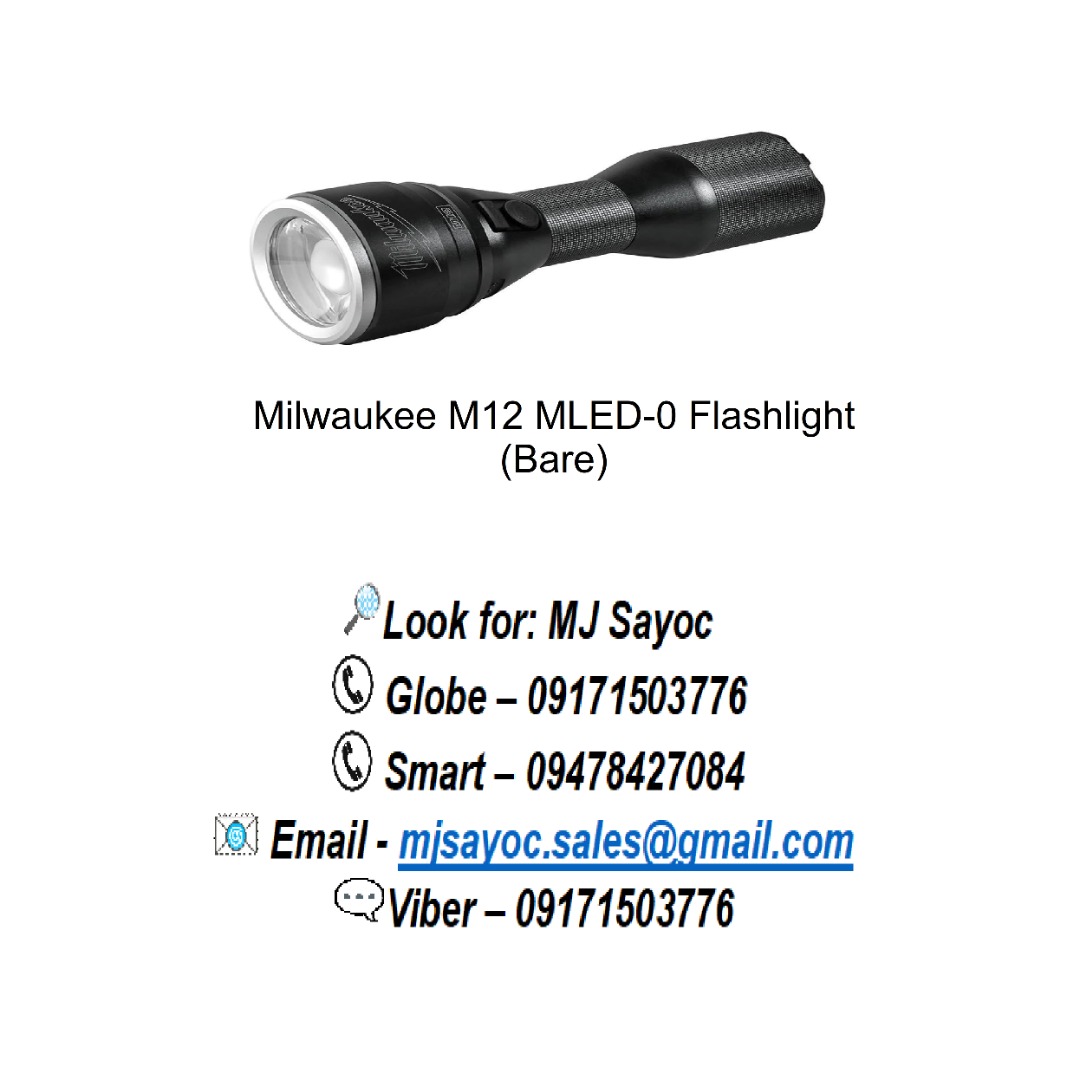 Milwaukee M12 MLED-0 Flashlight (Bare) on Carousell