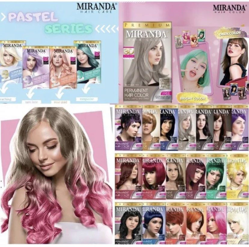 Miranda Colour & Bleach, Beauty & Personal Care, Hair on Carousell