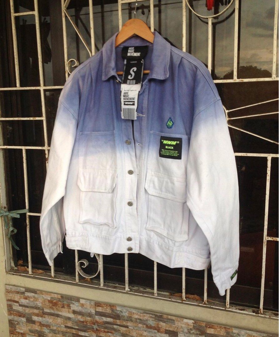 Mod Wave Movement Denim Jacket, Men's Fashion, Coats, Jackets and ...