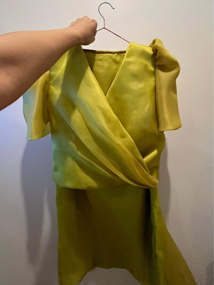 Modern Filipiniana Gown (Custom Made) on Carousell