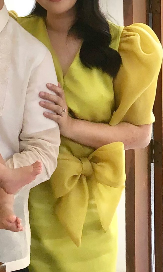 Modern Filipiniana Gown (Custom Made) on Carousell