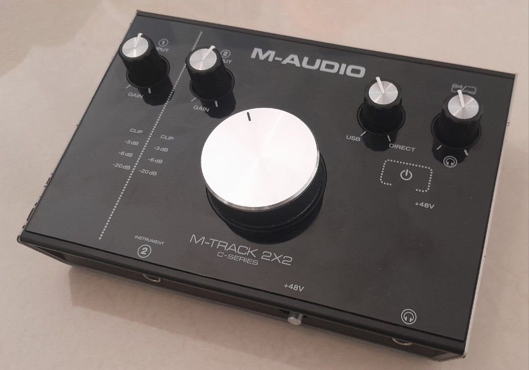 M-Track 2×2 M-Audio Interface, Audio, Voice Recorders on Carousell