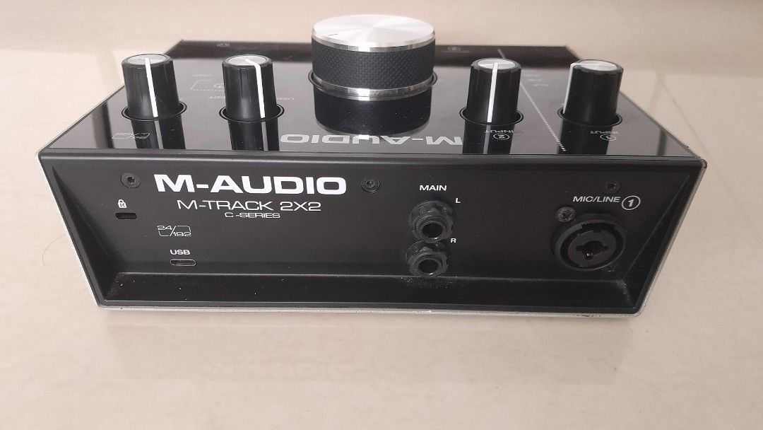 M-Track 2×2 M-Audio Interface, Audio, Voice Recorders on Carousell