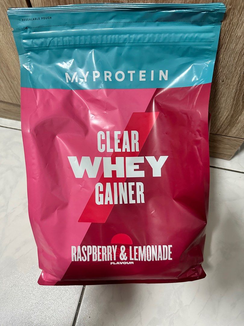 Myprotein Clear Whey Gainer, Health & Nutrition, Health Supplements ...