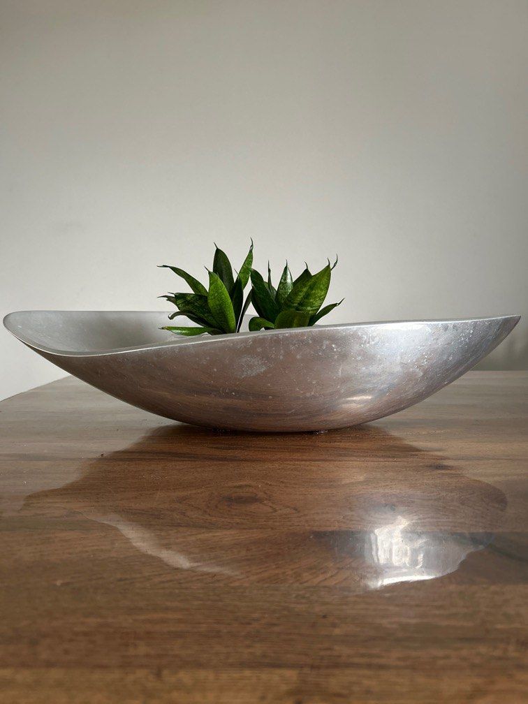 Nambe Wave Bowl, Furniture & Home Living, Home Decor, Vases ...