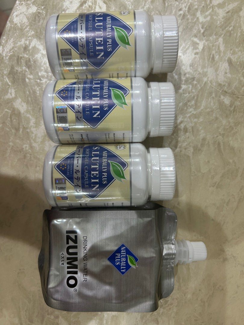 Naturally Plus Izumio Exp2024 and Naturally Plus S. Lutein, Health ...