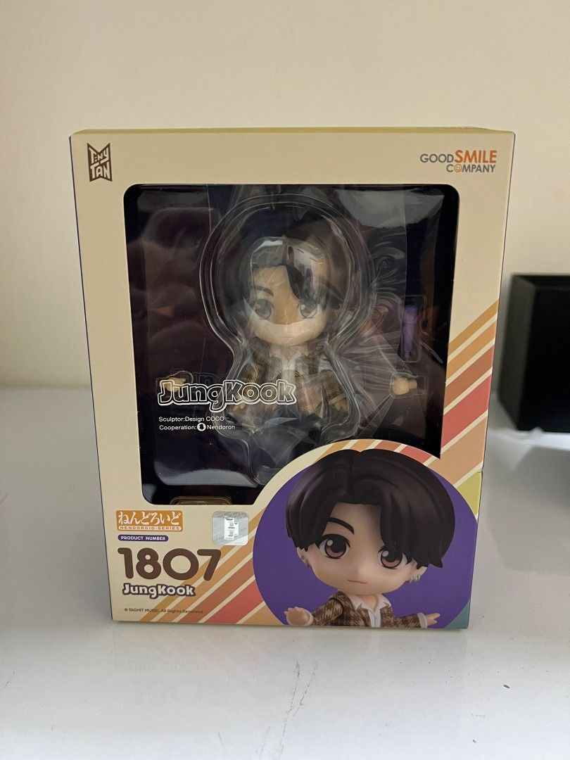 Nendoroid No.1807 (Jung Kook) Tinytan Bts Anime Figure With bonus ...