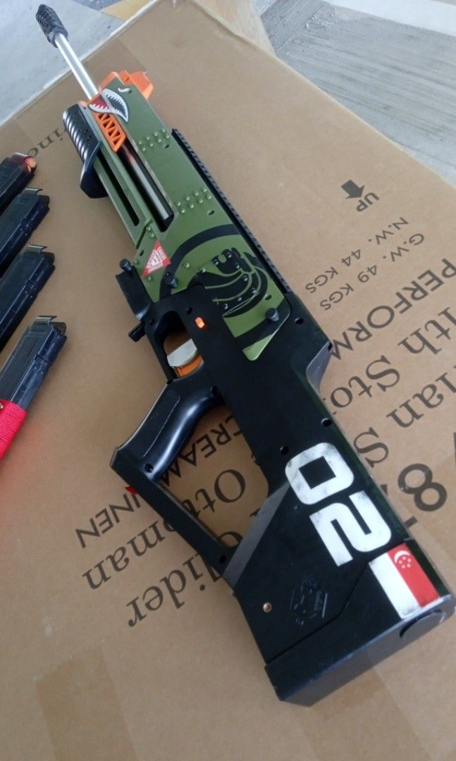 Nerf / Foam Blasters, Worker Swift custom, Hobbies & Toys, Toys & Games on Carousell