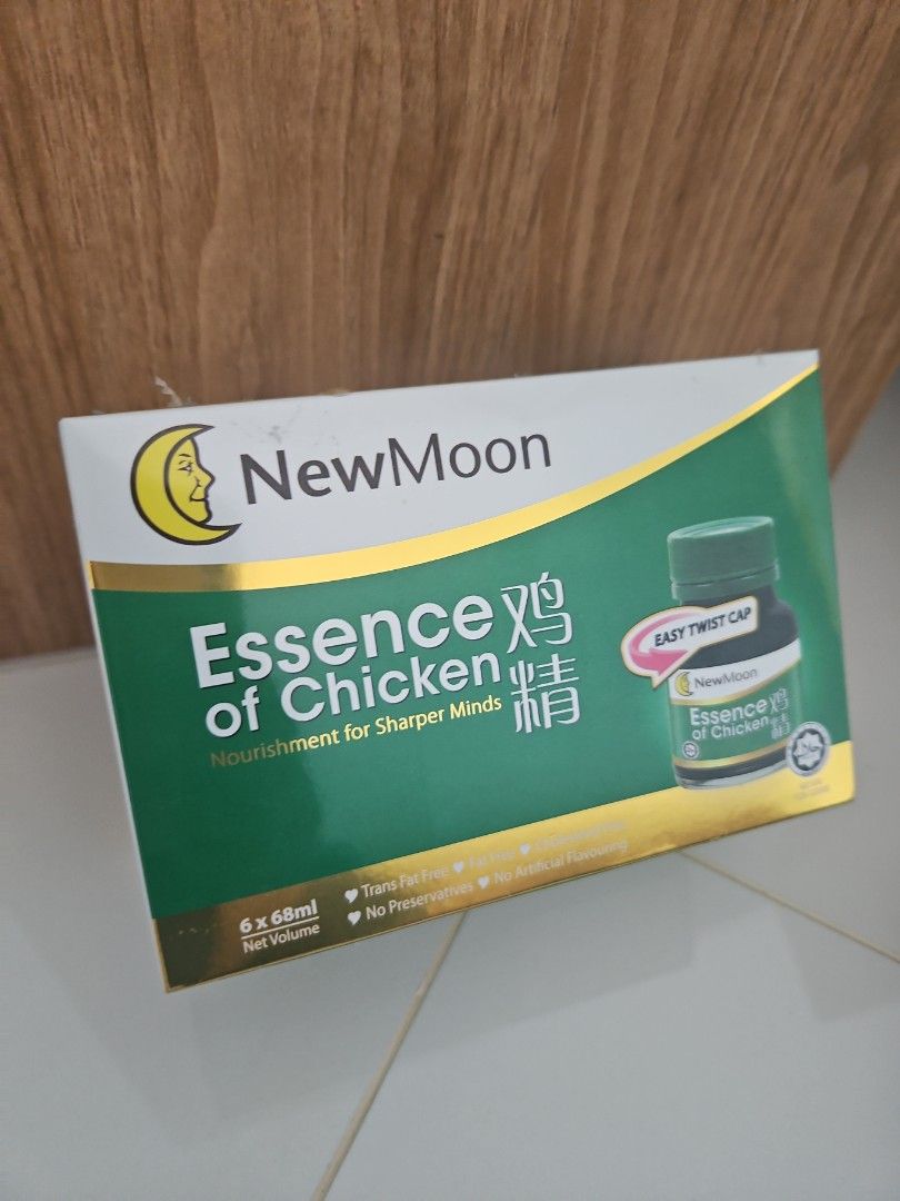 New Moon Chicken of Essence 6 bottles, Health & Nutrition, Health ...