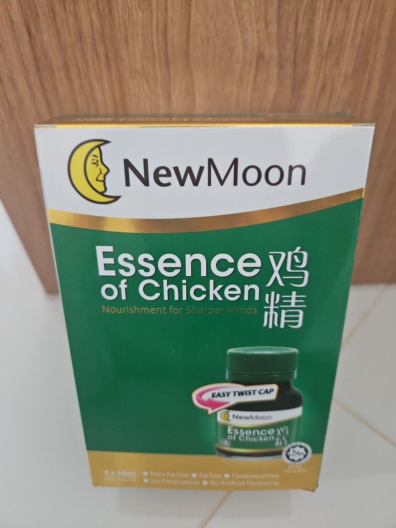 New Moon Chicken of Essence 6 bottles, Health & Nutrition, Health ...