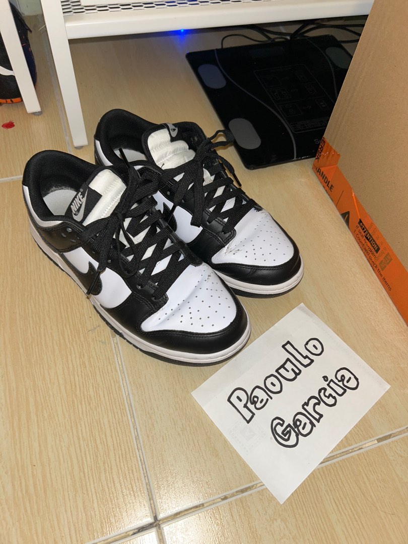 Nike Dunk Low Panda, Men's Fashion, Footwear, Sneakers on Carousell