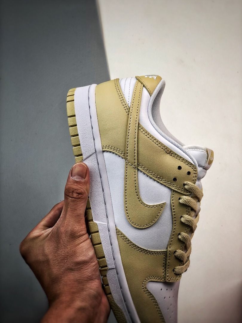 NIKE Dunk low "Team Gold", Women's Fashion, Footwear, Sneakers on Carousell