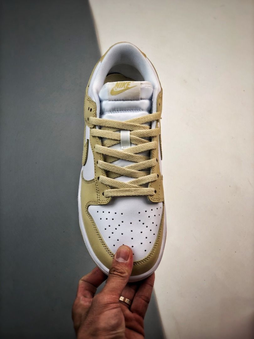 NIKE Dunk low "Team Gold", Women's Fashion, Footwear, Sneakers on Carousell