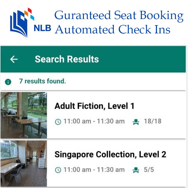 NLB Library Seat Booking Automated Check Ins - 99% Success Rate, Furniture & Home Living ...