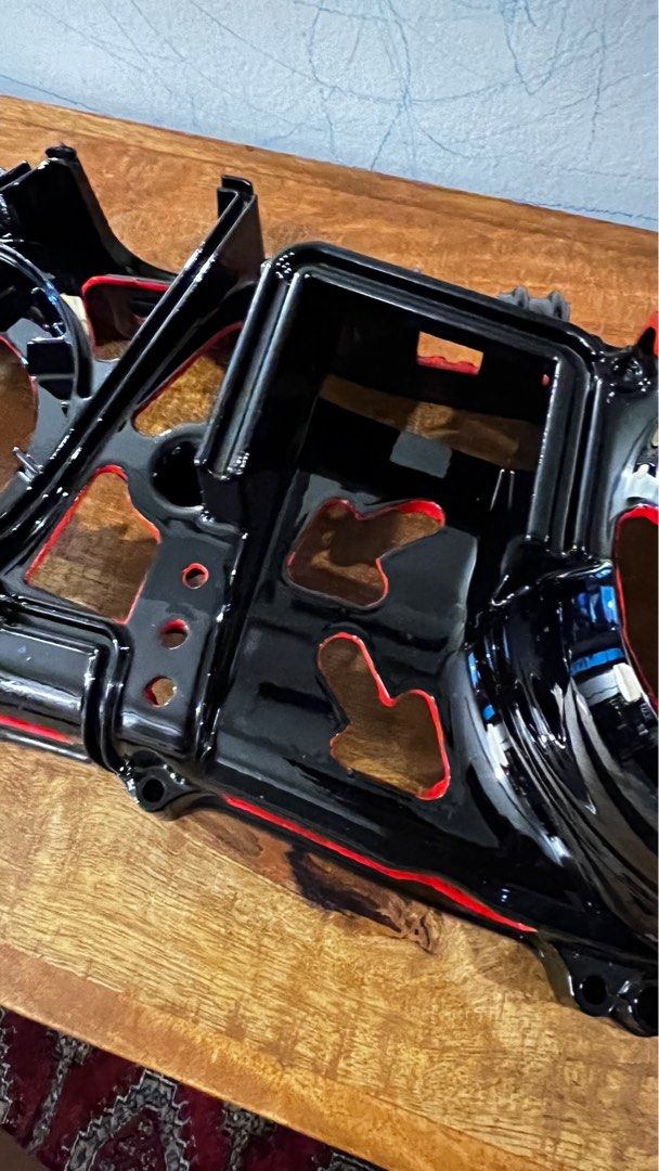 NMAX V1 CUSTOM CVT COVER BRAND NEW., Motorcycles, Motorcycle ...