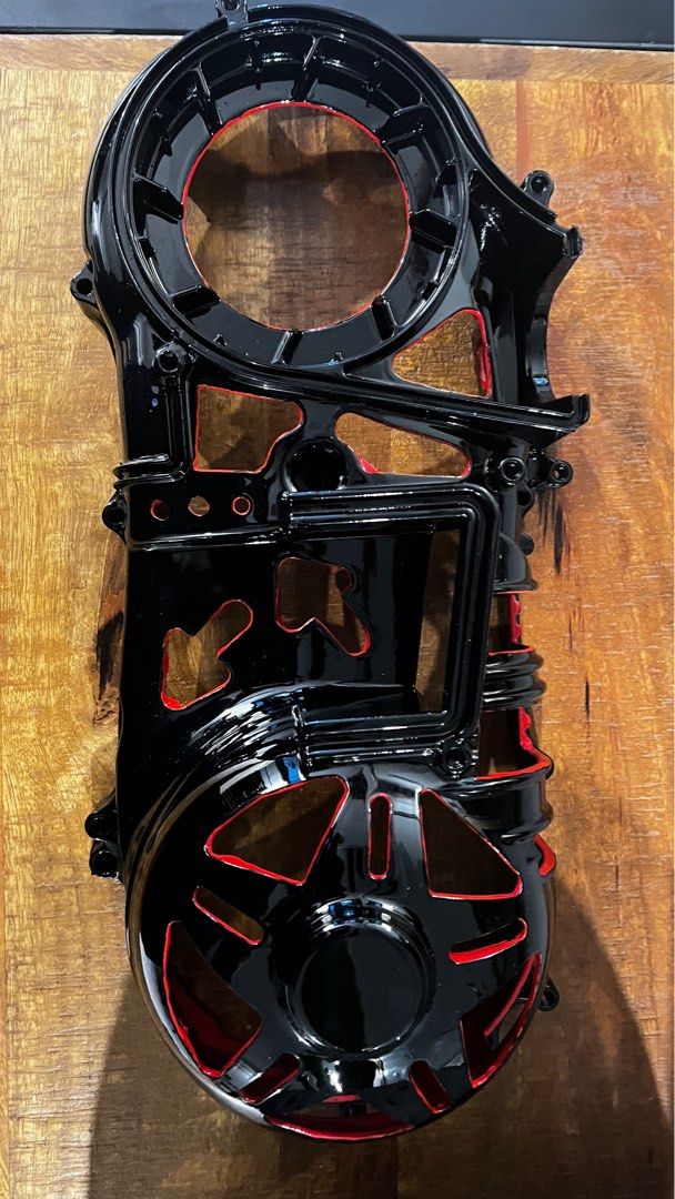 NMAX V1 CUSTOM CVT COVER BRAND NEW., Motorcycles, Motorcycle ...