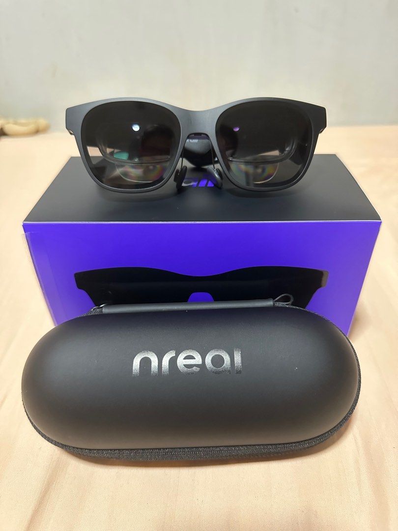 Nreal Air AR Glasses Xreal Smart Glasses Micro-OLED Virtual Theater Augmented Reality Watch ...