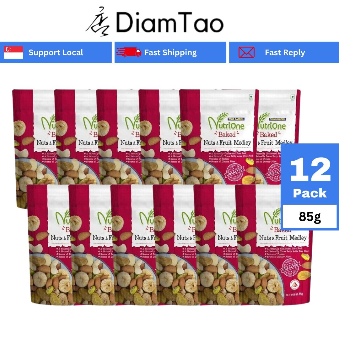 NutriOne Baked Nuts & Fruit Medley 85g x 12 Pack, Food & Drinks, Other Food & Drinks on Carousell