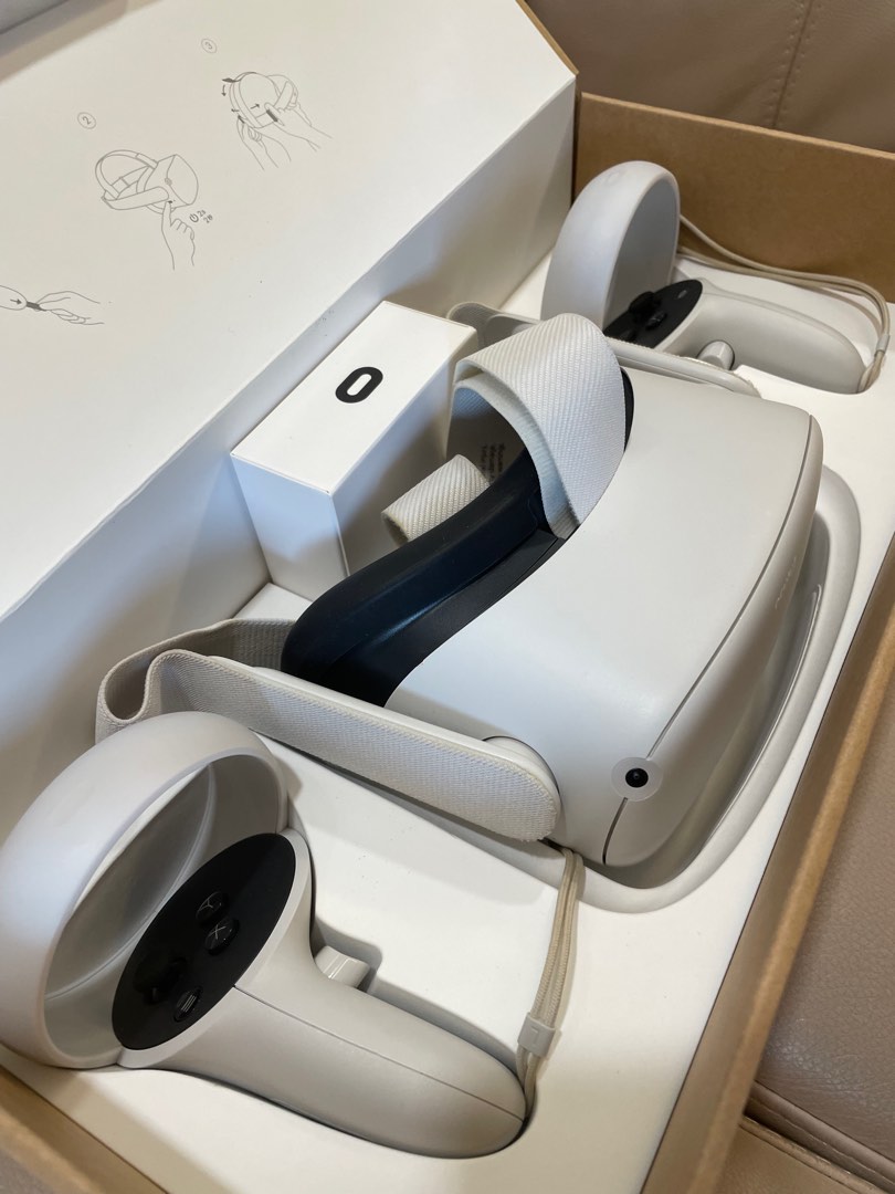 Oculus Quest 2 128GB, Video Gaming, Gaming Accessories, Virtual Reality ...