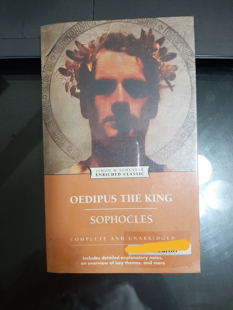 Oedipus the King, Hobbies & Toys, Books & Magazines, Fiction & Non ...