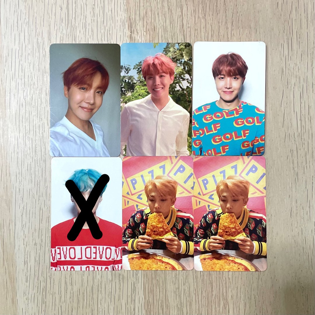 OFFICIAL BTS Love Yourself LY HER PC Photocards J-hope Jhope Suga RM ...