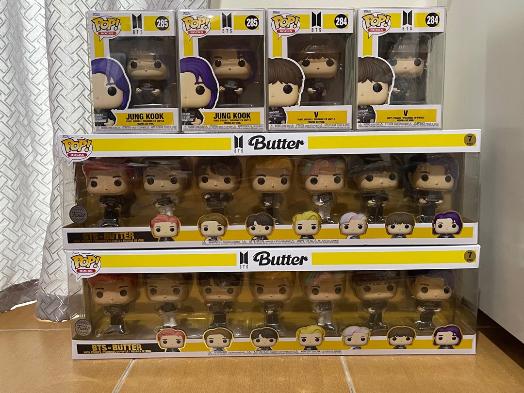 [ON HAND] Funko Pop BTS Butter 7-Pack, Hobbies & Toys, Toys & Games on Carousell