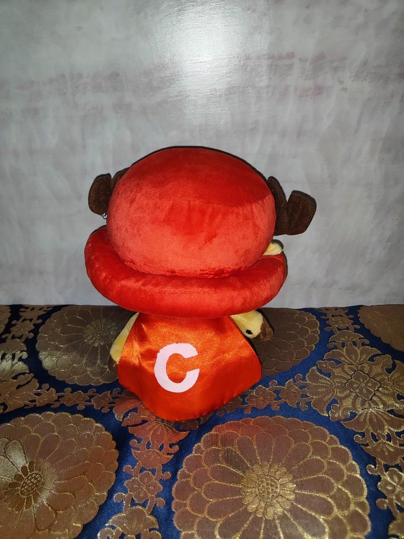 ONE PIECE Chopper Red Costume Plush Toy on Carousell