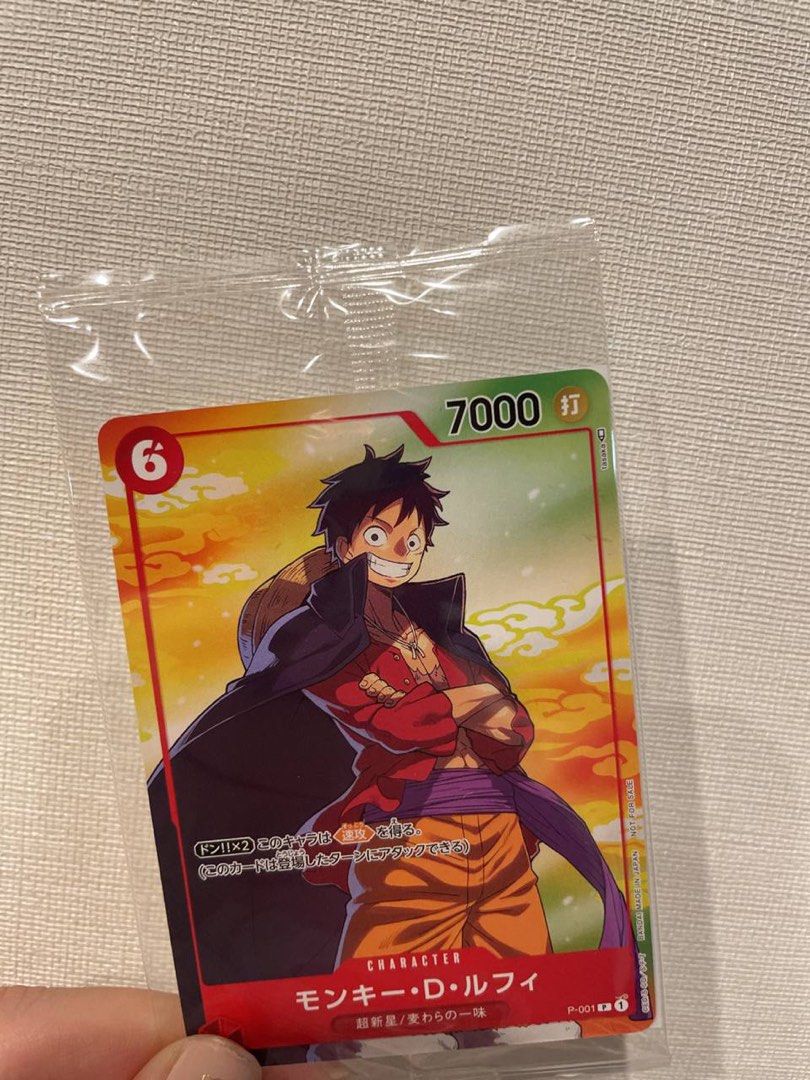 OPTCG Luffy Gear 5 Law Japan Exclusive 7-11 Promo, Hobbies & Toys, Toys ...