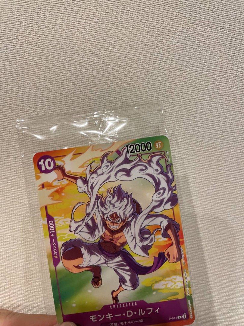 OPTCG Luffy Gear 5 Law Japan Exclusive 7-11 Promo, Hobbies & Toys, Toys ...