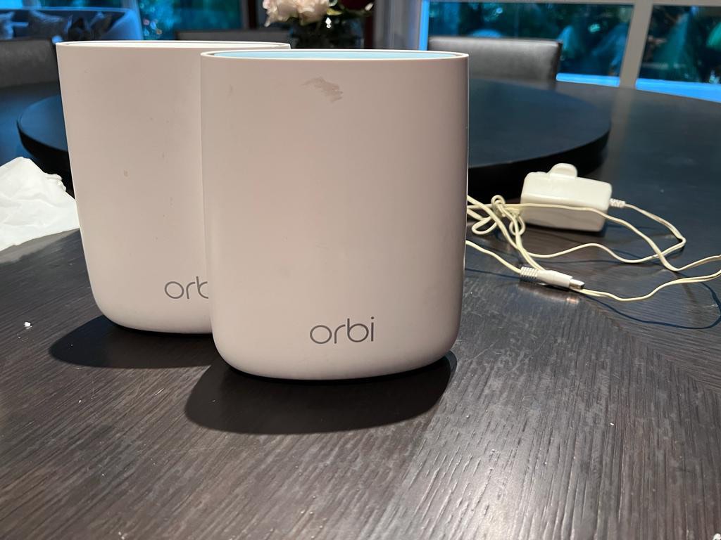 Orbi Wi-Fi 6 Mesh Router + Node, Computers & Tech, Office & Business ...