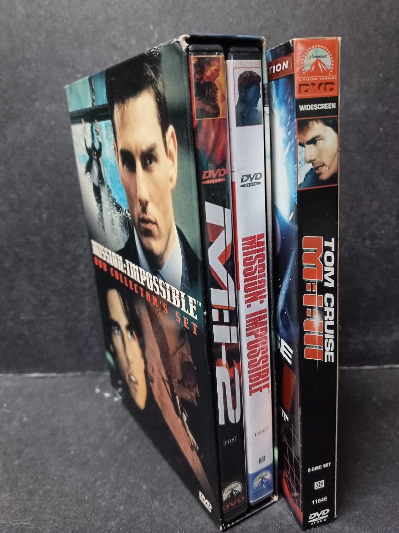 Original DVD: MISSION IMPOSSIBLE DVD COLLECTOR'S SET!! - TOM CRUISE ...