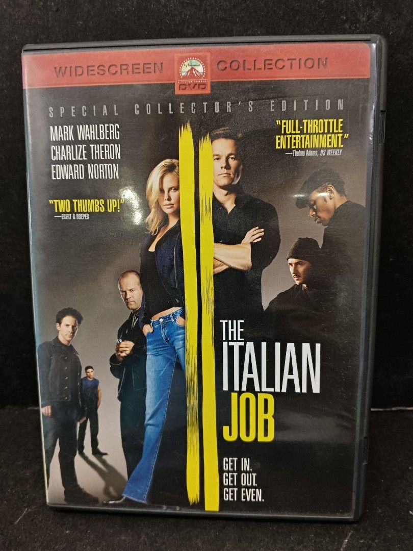Original DVD: The Italian Job- Special Collector's Ed -Mark Wahlberg ...