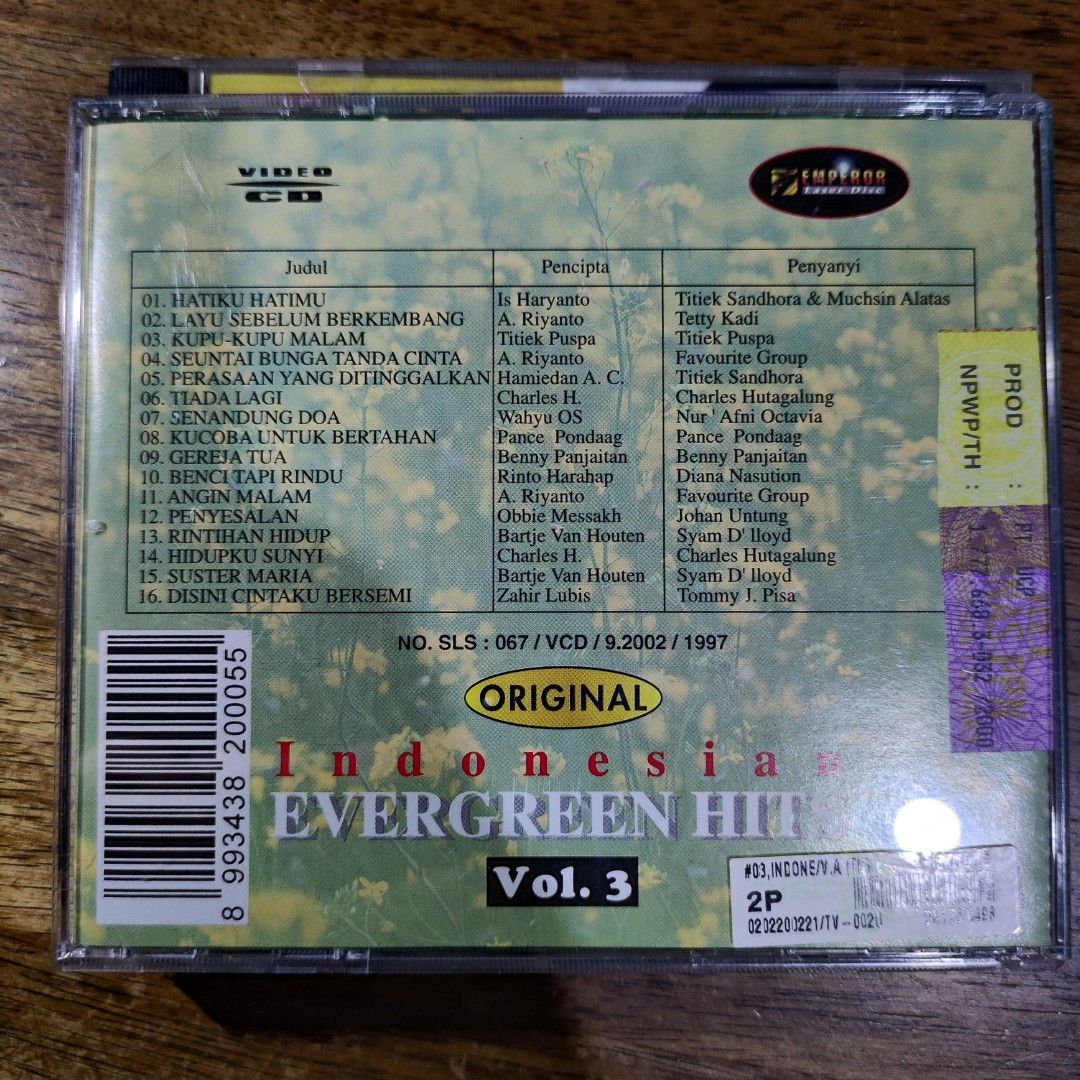 Original VCD KARAOKE on Carousell