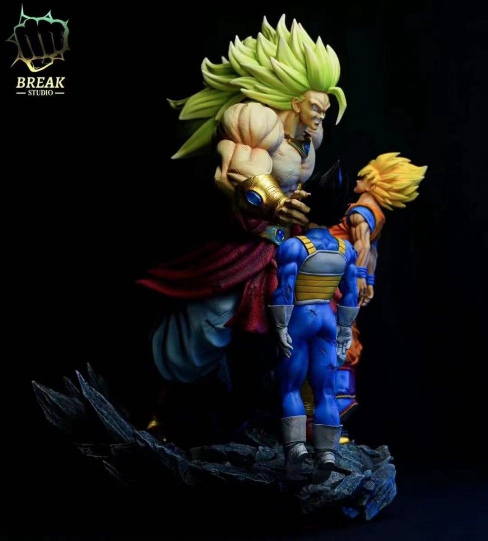 [Overseas Stock] Dragon Ball Break Studio Broly vs Goku & Vegeta gk ...