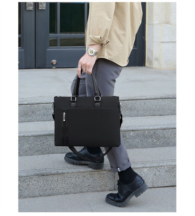 Oxford Fabric Briefcase -BCC, Men's Fashion, Bags, Briefcases on Carousell
