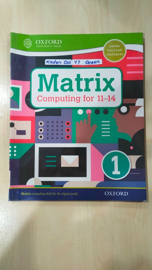 Oxford Matrix Computing, Hobbies & Toys, Books & Magazines, Textbooks ...