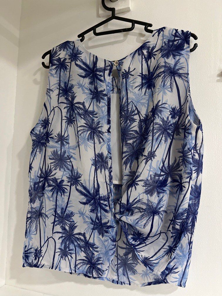Oxygen Palm Trees Back Knot Detail on Carousell