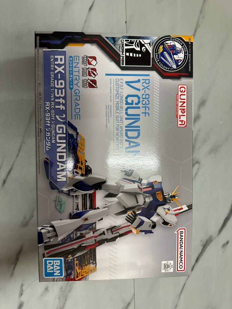 P Bandai EG RX 93ff Nu Gundam, Hobbies & Toys, Toys & Games on Carousell