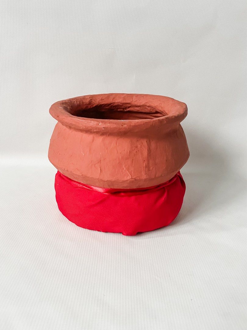Paper Mache Palayok Headdress, Babies & Kids, Babies & Kids Fashion on ...