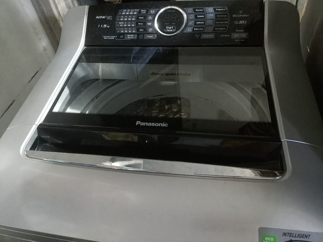 Panasonic Automatic Washing Machine (Active Foam System) Model No: NA ...