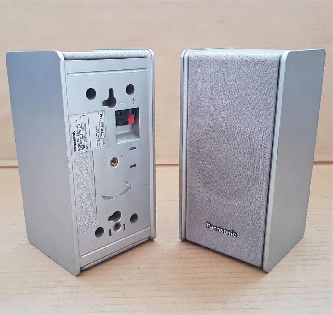 Panasonic Speaker System, JAPAN, 2 Standing Speakers, Bookshelf, Tower ...